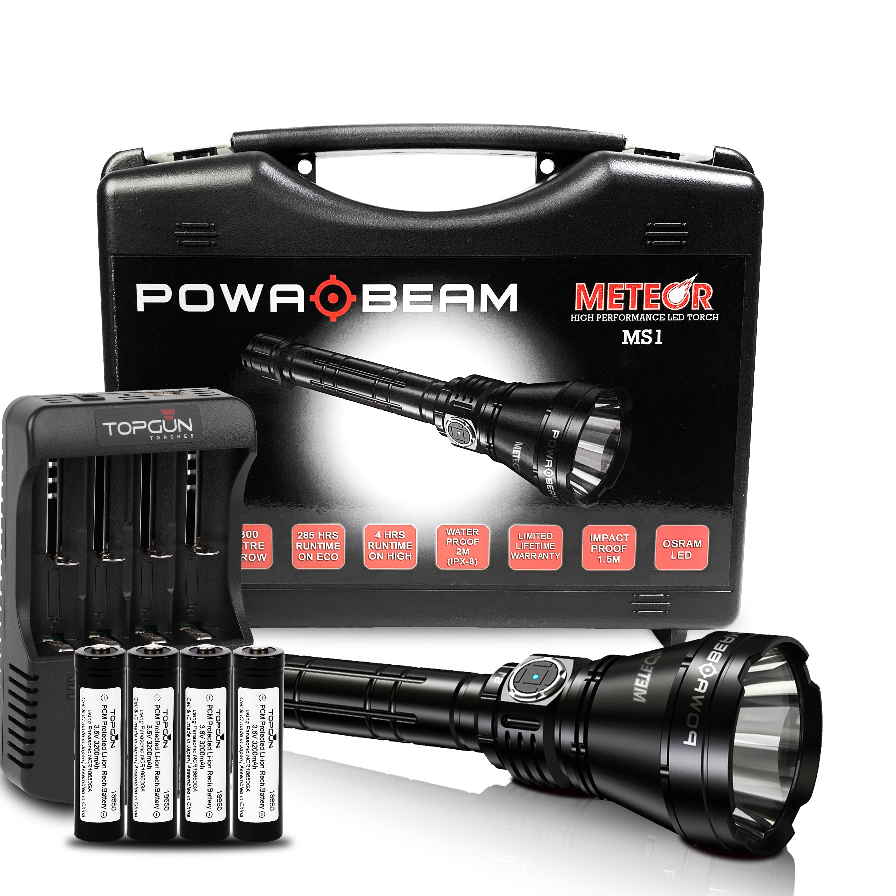 Hunting & Camping LED Torches – Top Gun Torches | LED Torches for ...