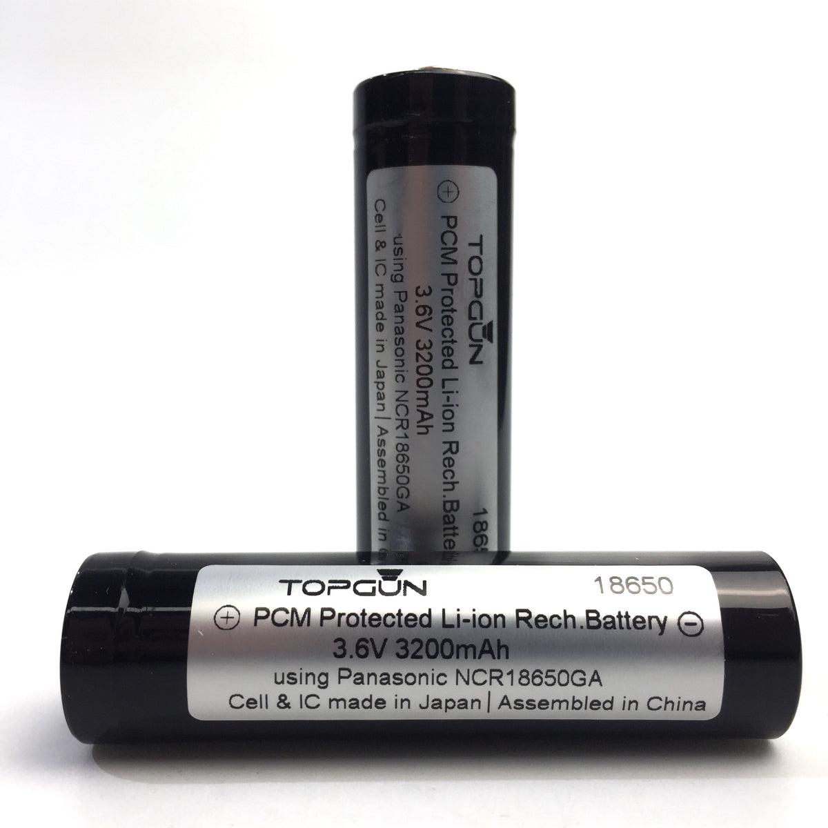 3.6V Rechargeable 18650 Li-ion Battery 3500mAh – Top Gun Torches | LED ...